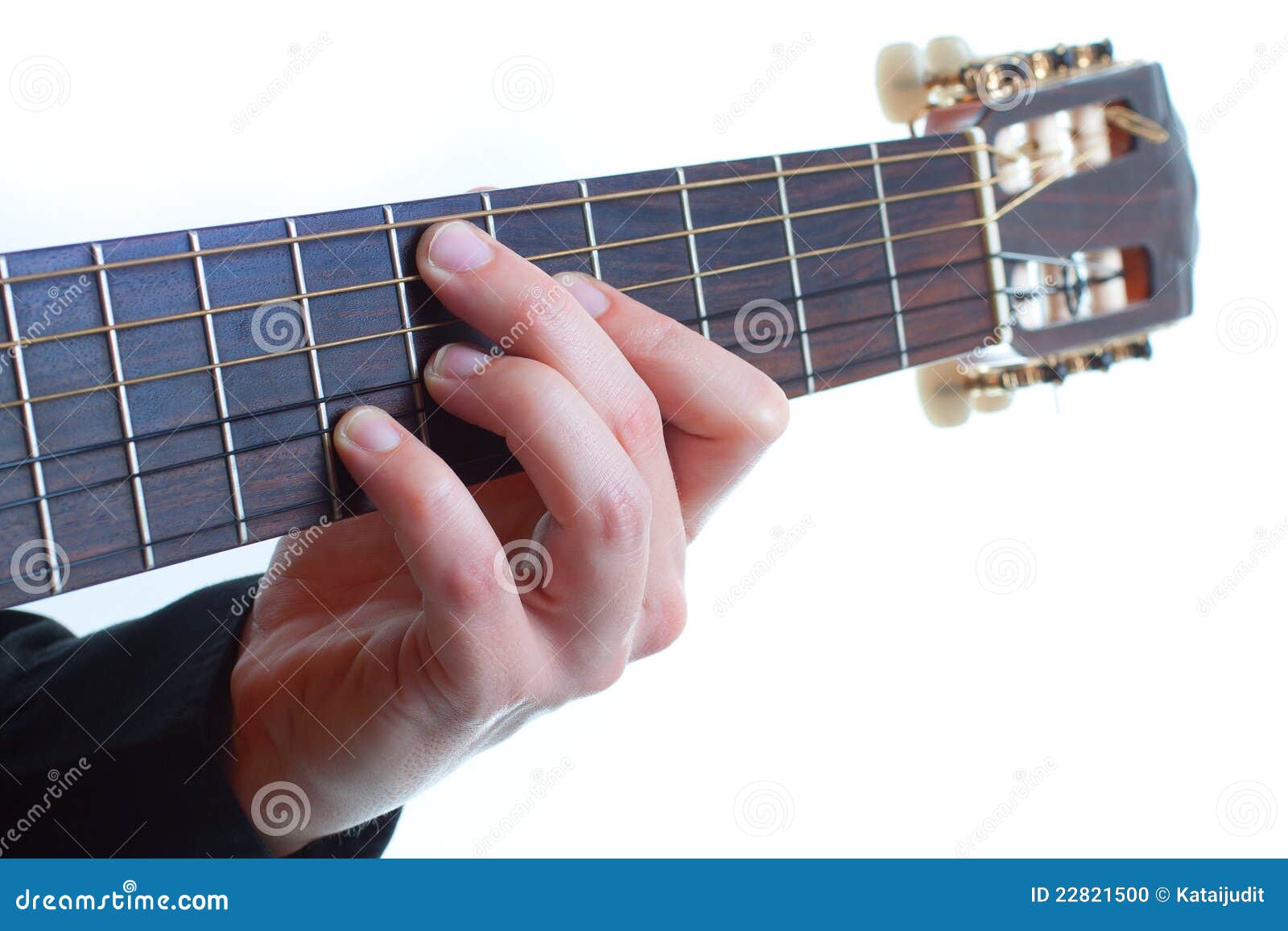 Male Fingers Playing the Guitar Stock Photo - Image of singing, blend ...