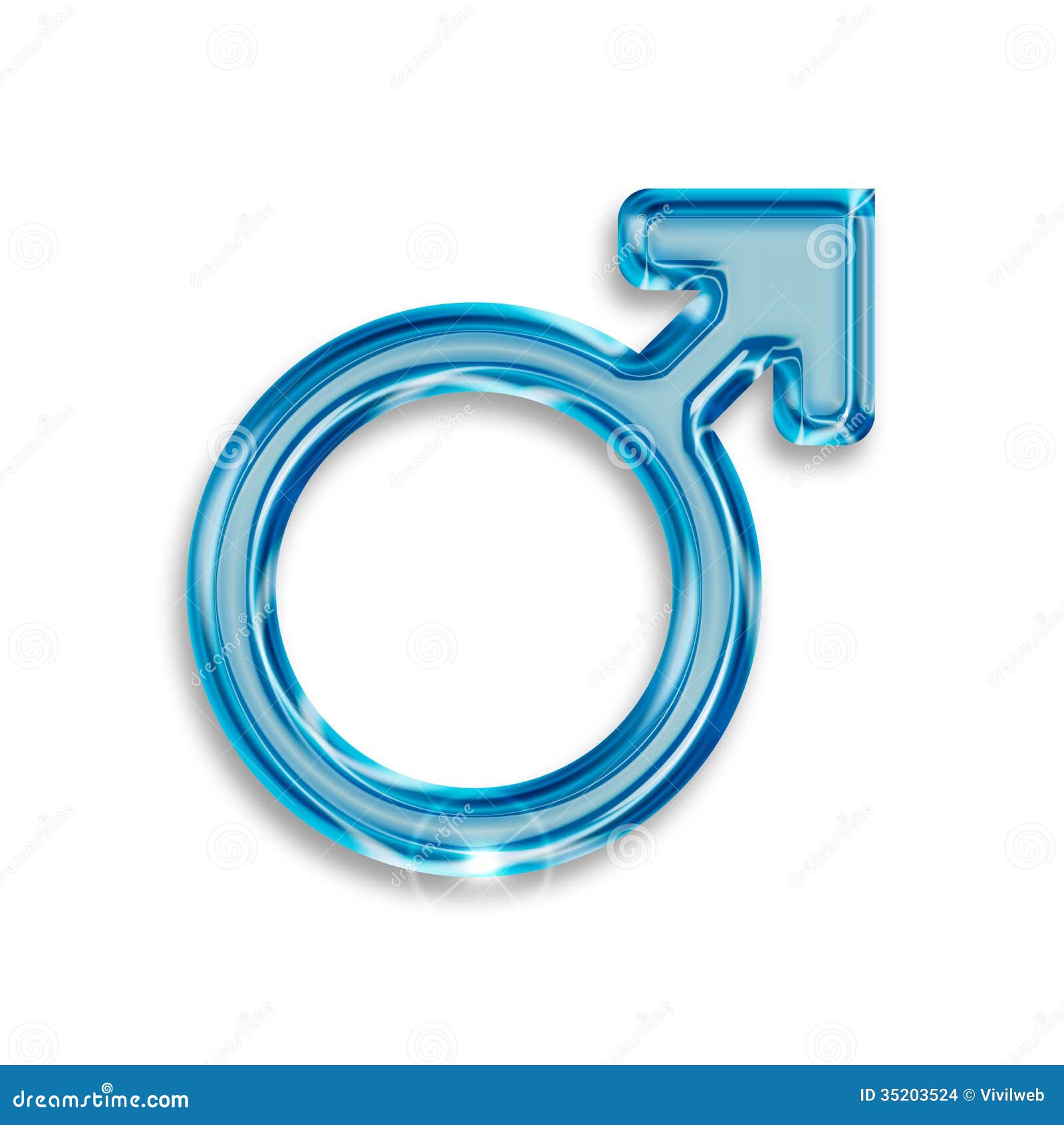 Male Gender Symbol Stock Images - Image: 35203524