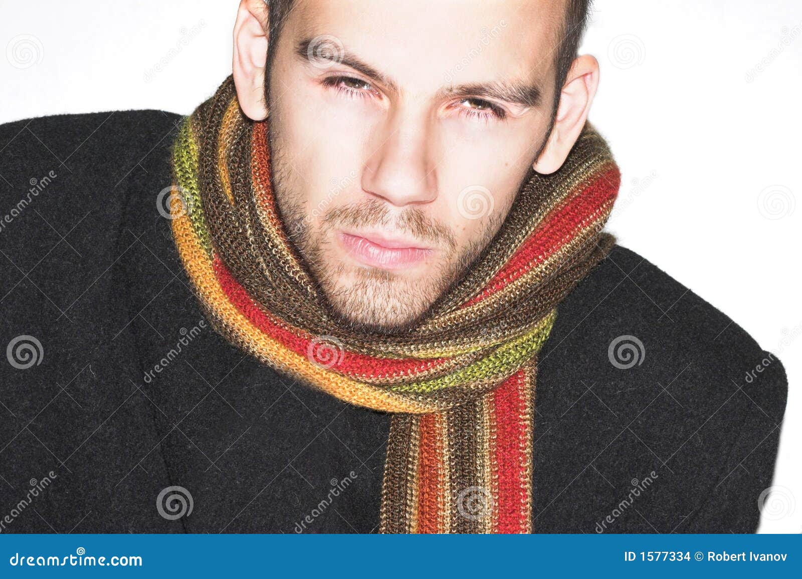 Male giving a bad look stock photo. Image of handsome - 1577334