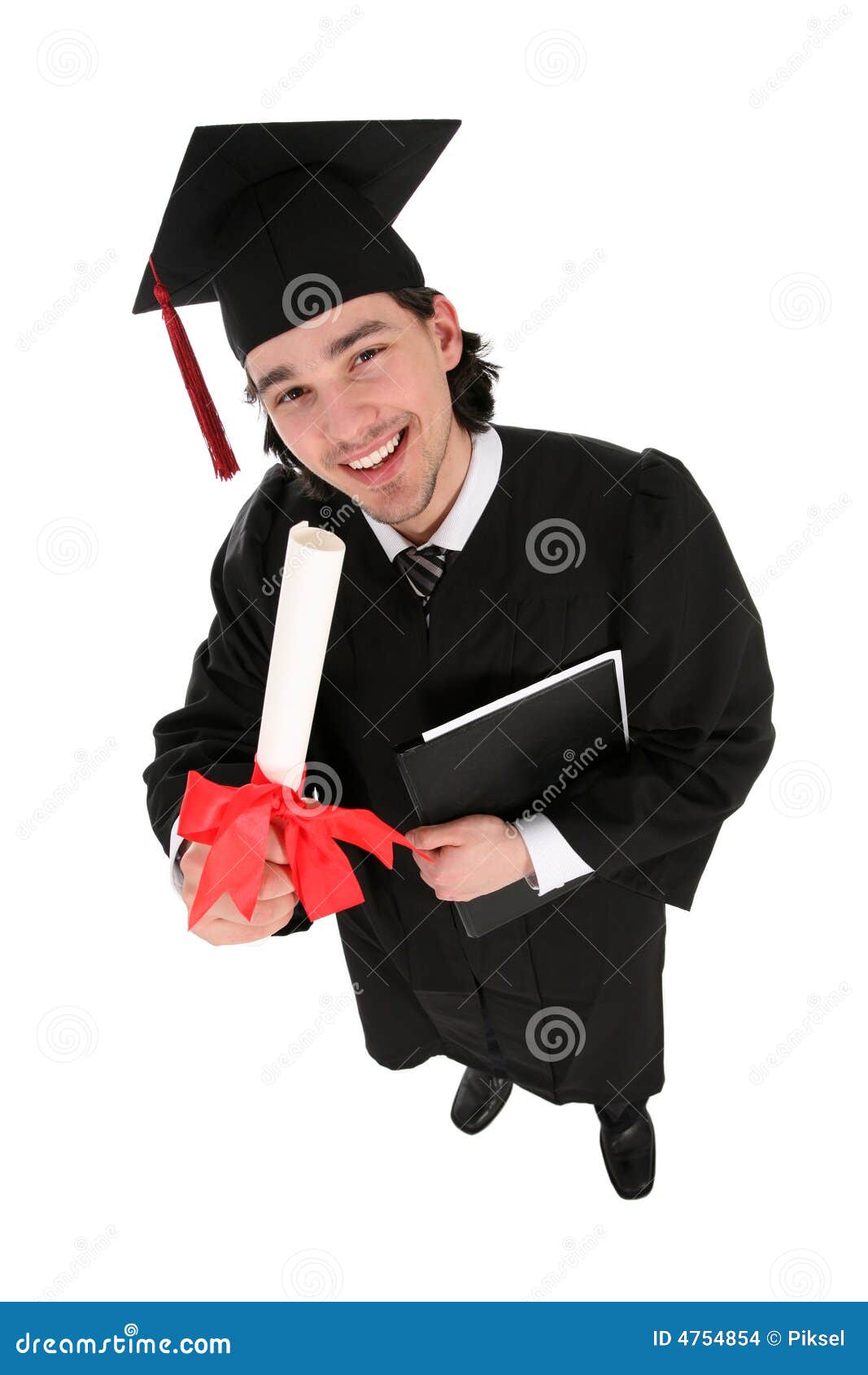 Male graduate stock photo. Image of diploma, happiness - 4754854