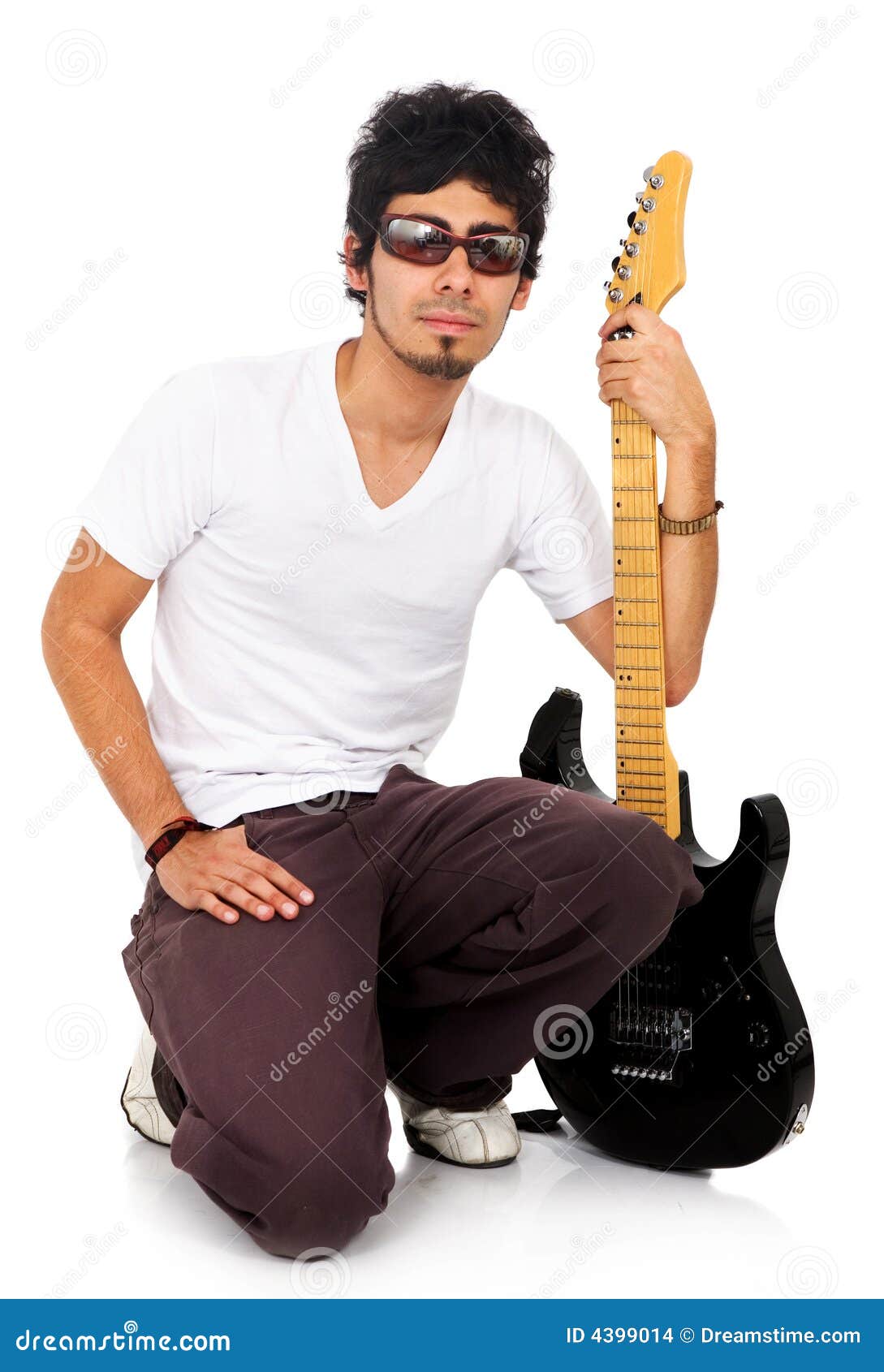 Male guitarist stock photo. Image of song, people, guitarist - 4399014