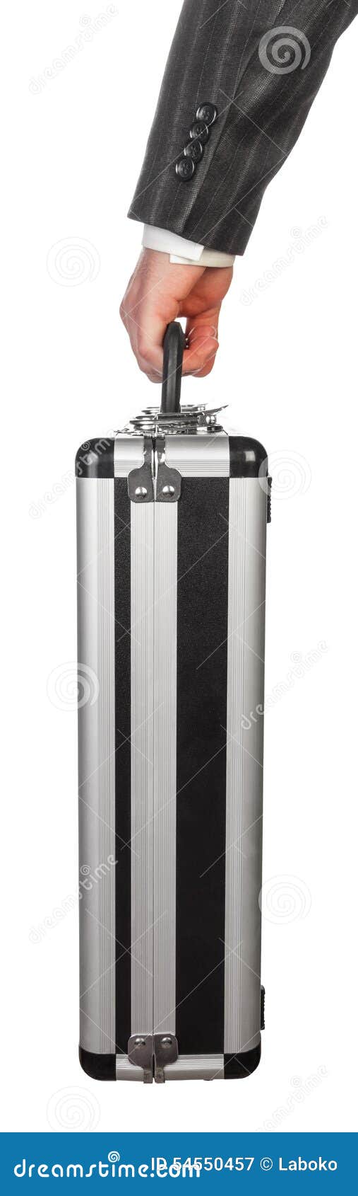 Male hand with case stock image. Image of document, crime - 54550457