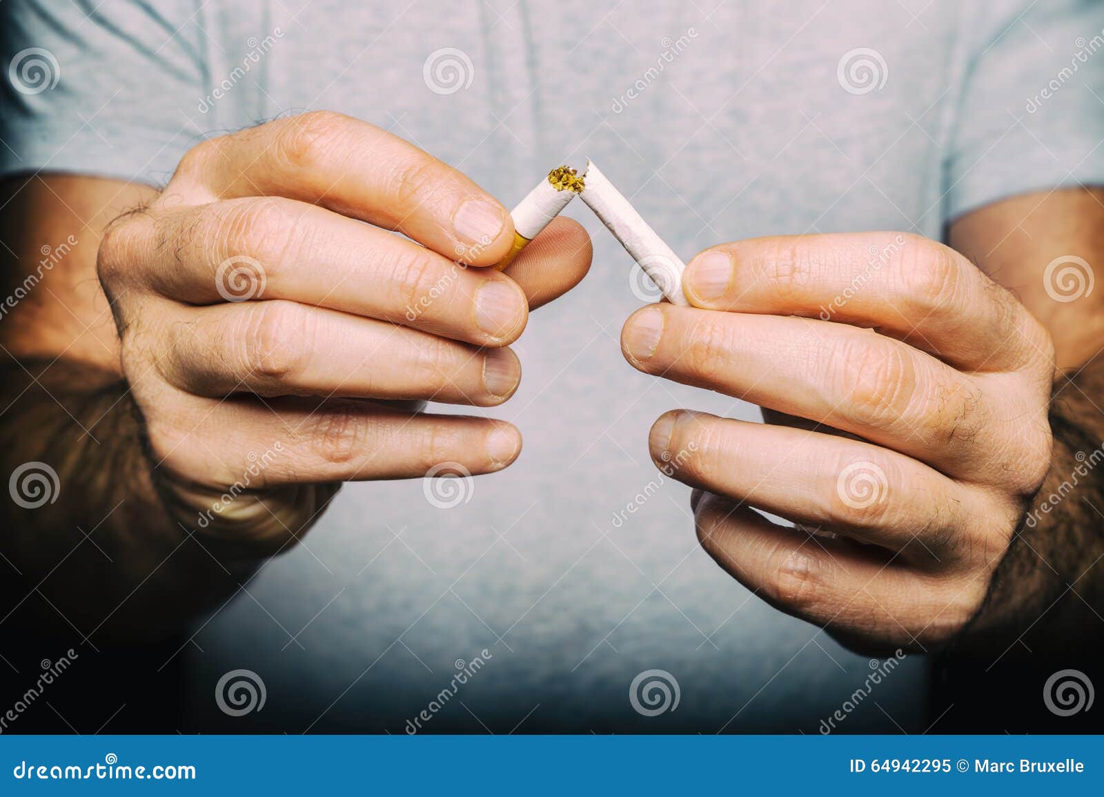 Male Hand Crushing Cigarette Stock Image - Image of closeup, quit: 64942295