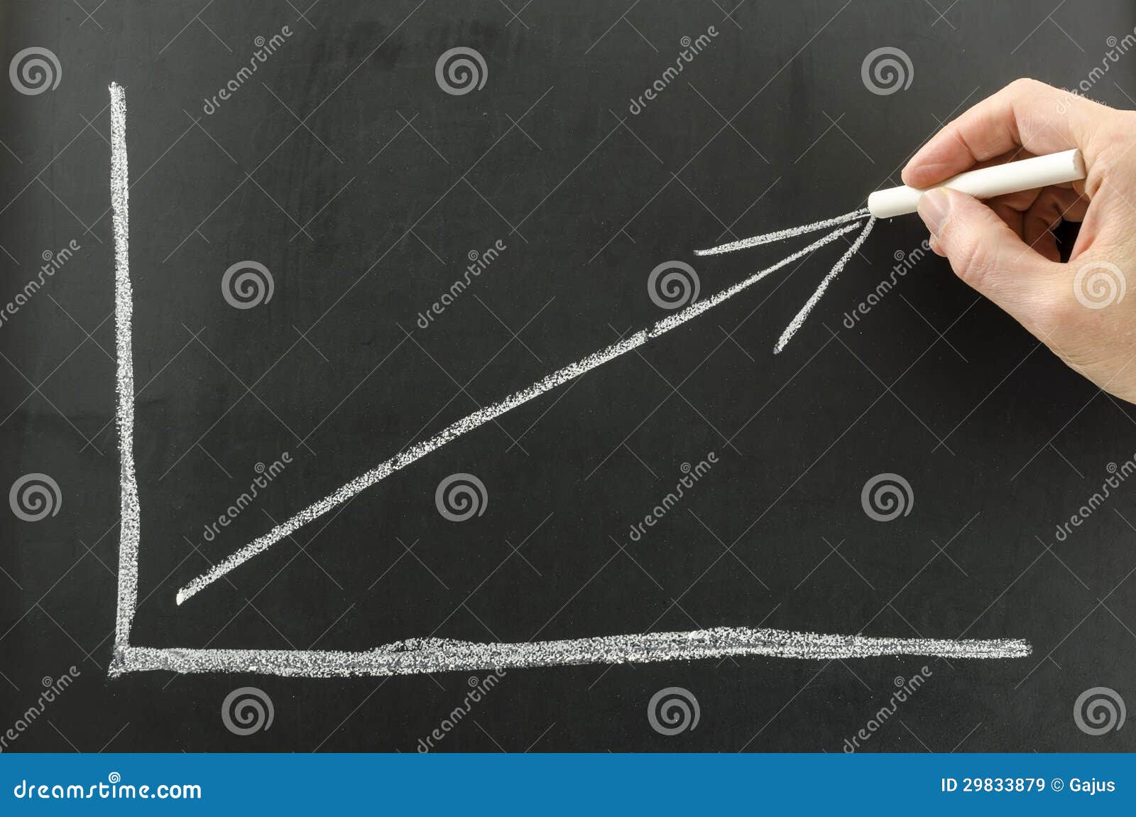 Male hand drawing a graph stock image. Image of diagram - 29833879