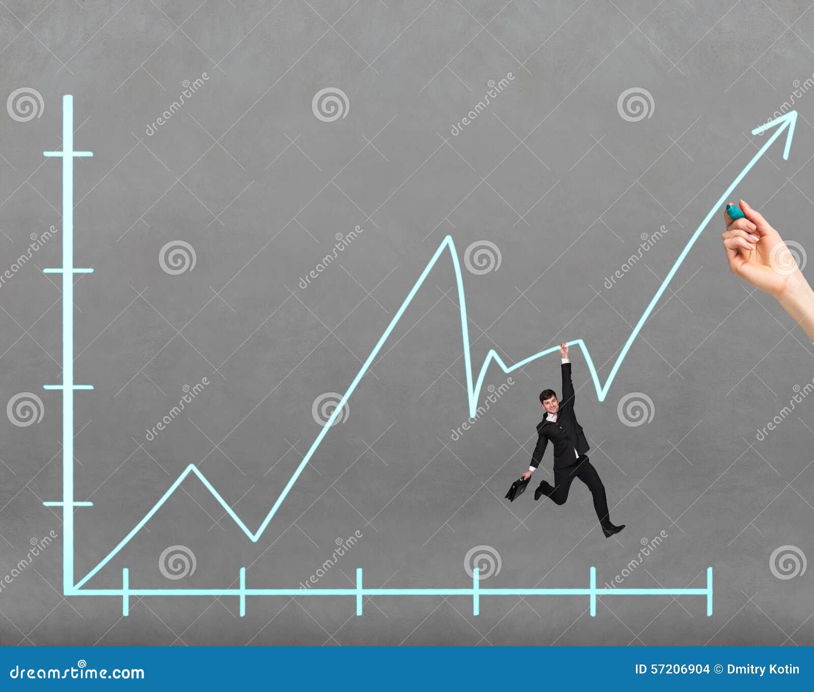 Male hand drawing graph stock photo. Image of forecasting - 57206904