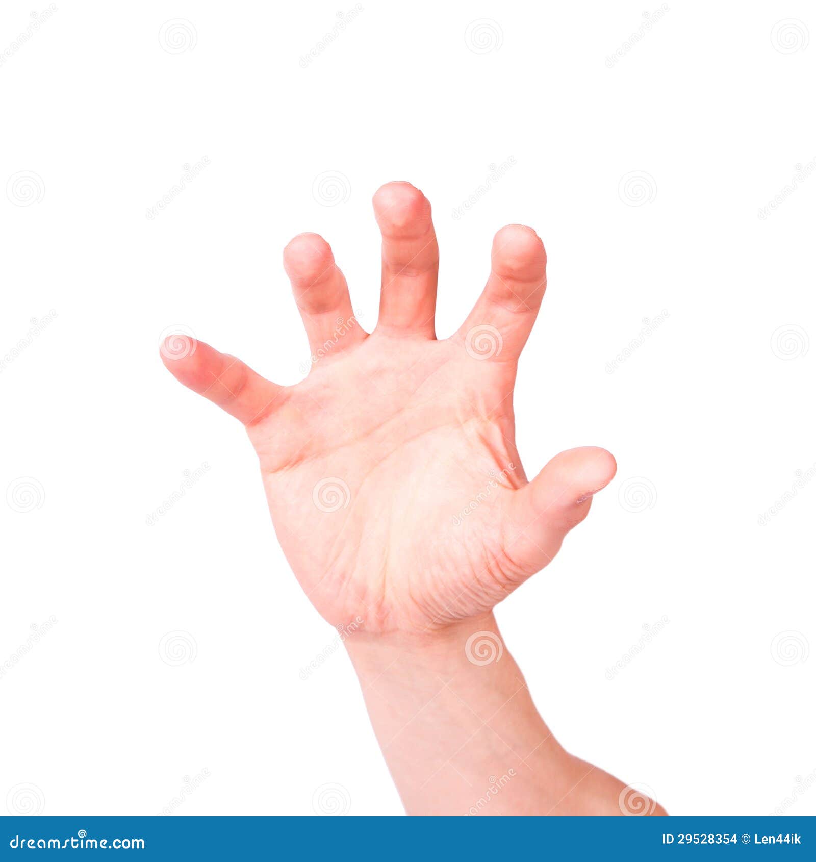 Male Hand Grabbing Something Stock Images - Image: 29528354