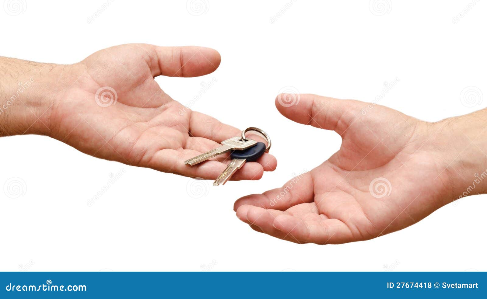 Male Hand Holding Apartment Keys Stock Photo - Image of estate, hand ...