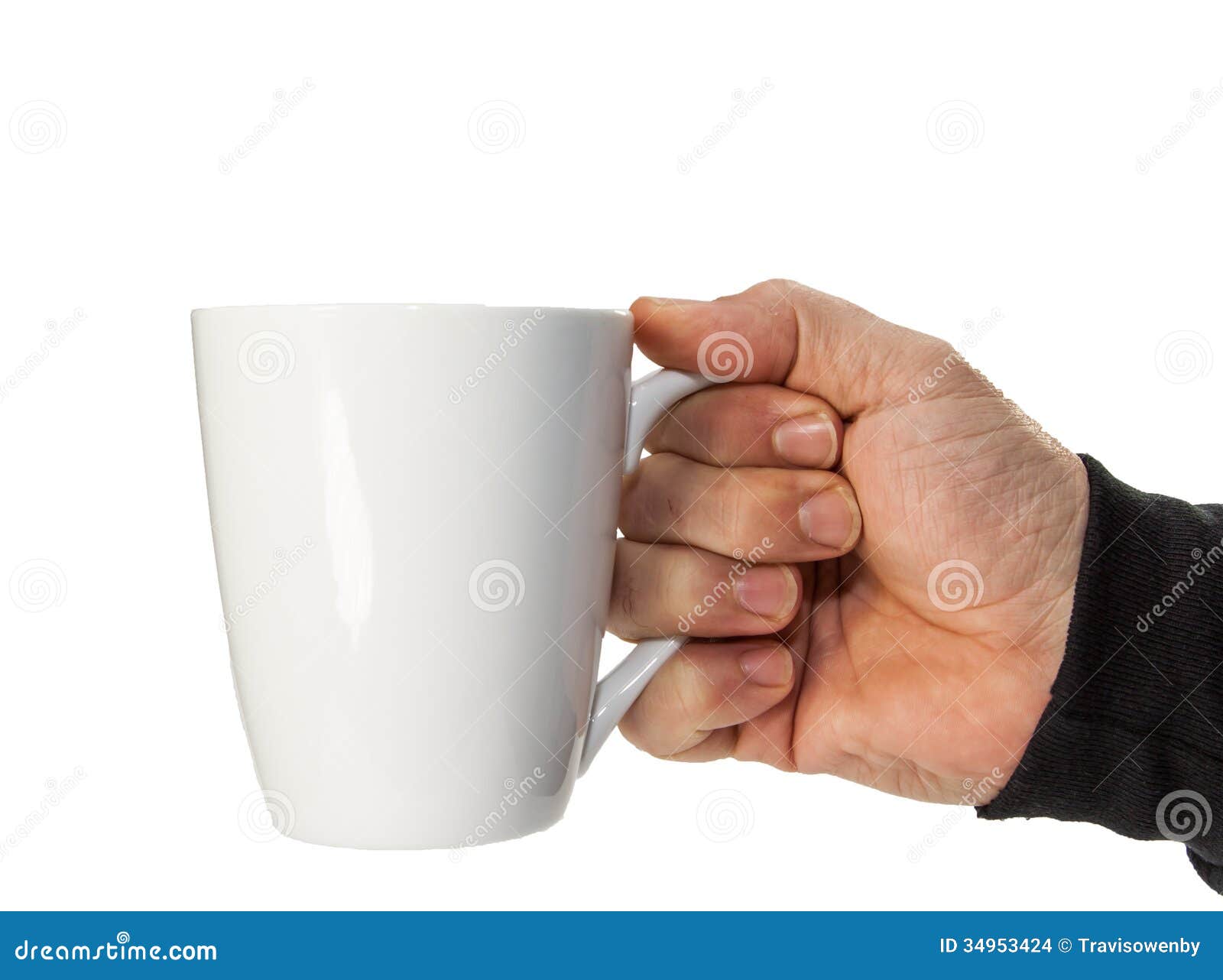 Male hand isolated stock photo. Image of hand, body, person - 34953424