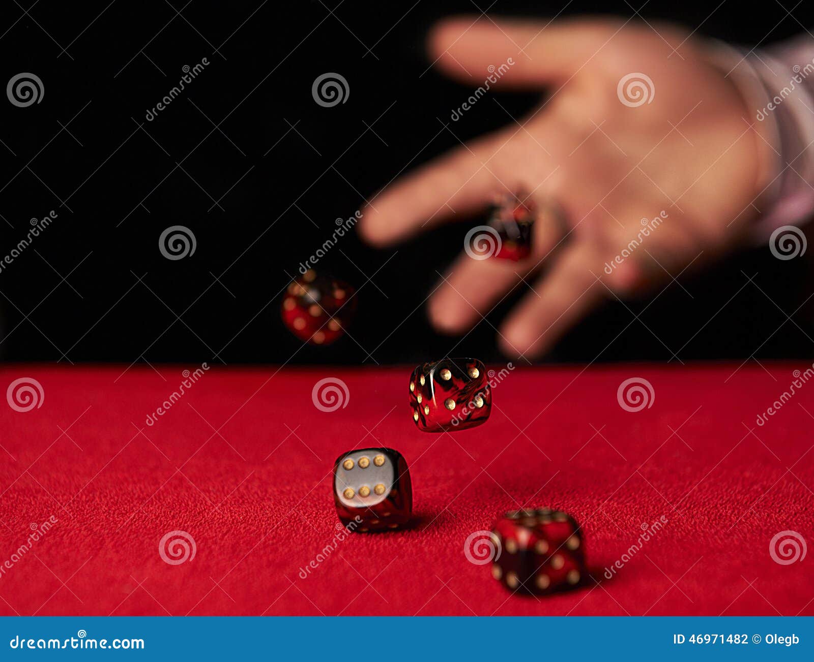 Male hand rolling dice stock photo. Image of gambling - 46971482