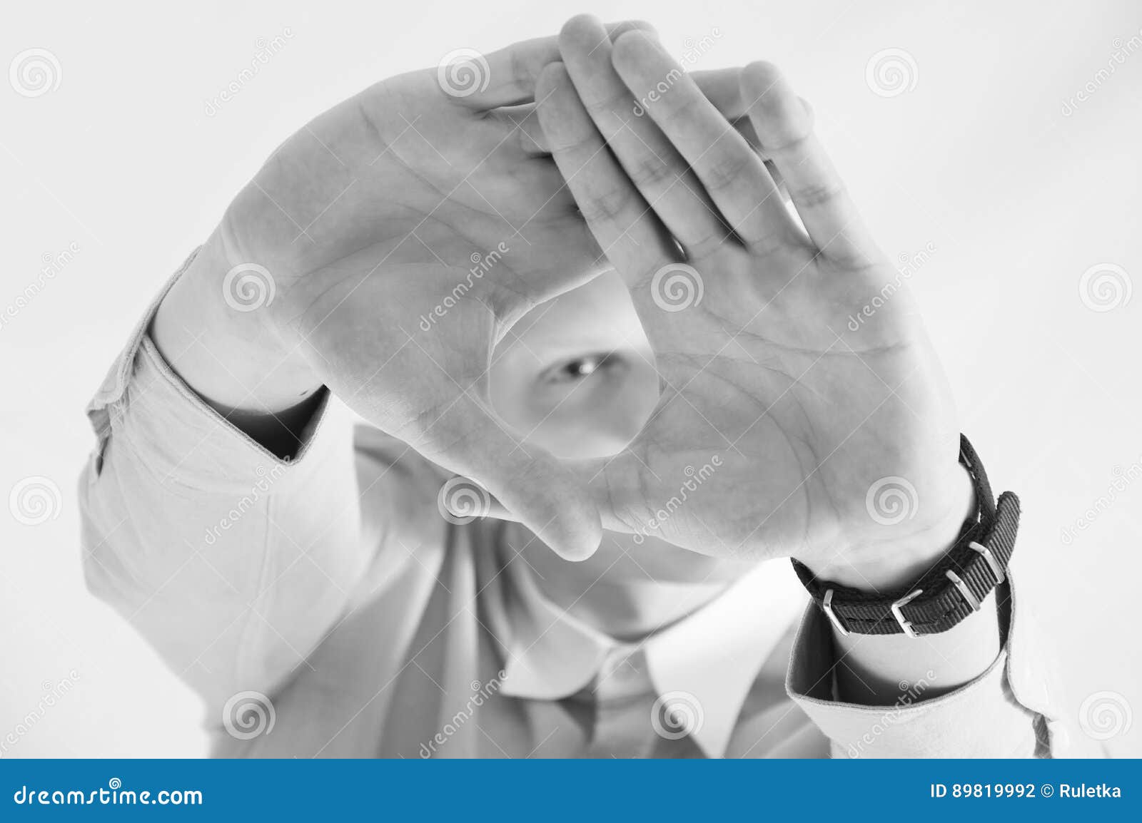 Male hand stopping stock photo. Image of modern, security - 89819992