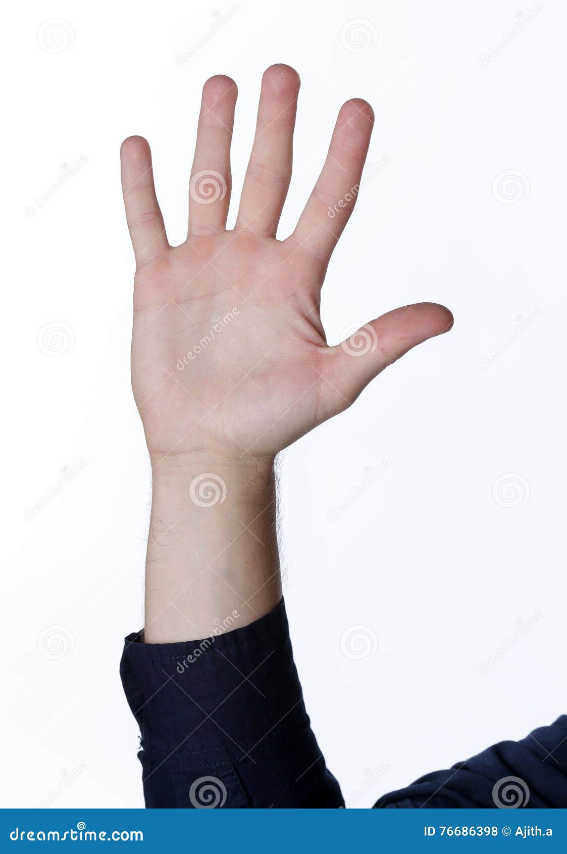 Male hand stretching out stock photo. Image of showing - 76686398