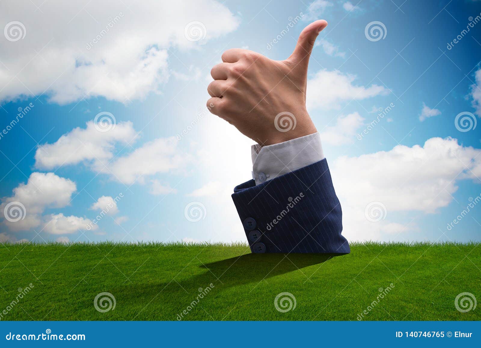 The Male Hand with Thumbs Up Approval Gesture Stock Image - Image of ...