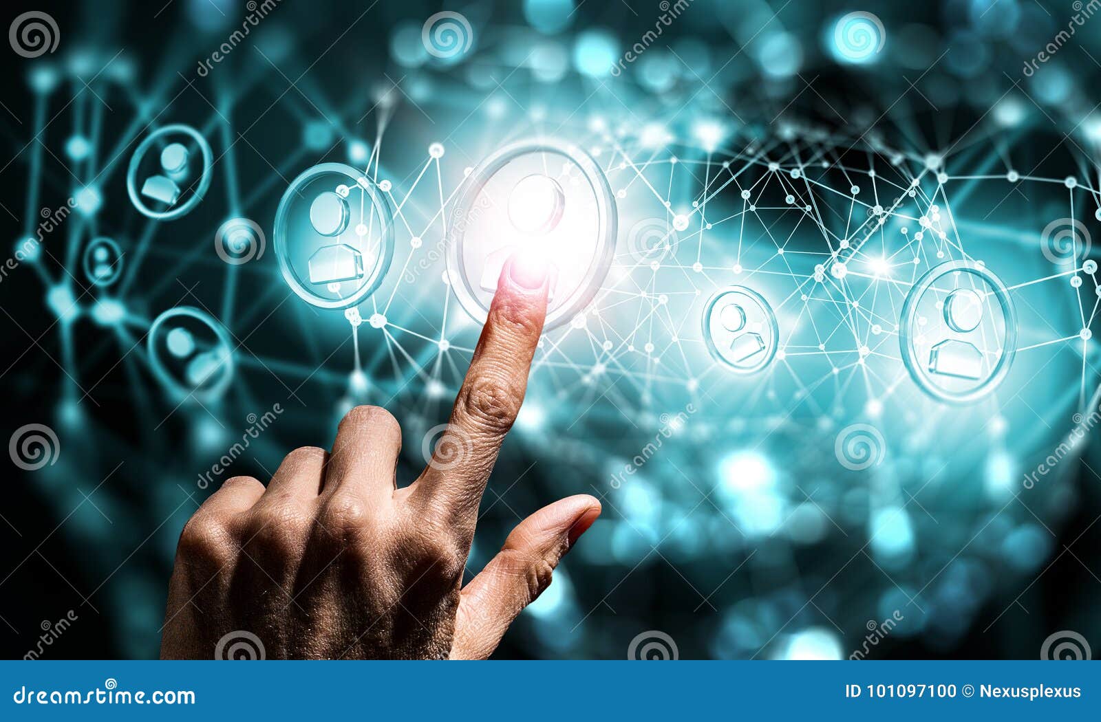 Creating Wireless Technologies. Mixed Media Stock Photo - Image of ...