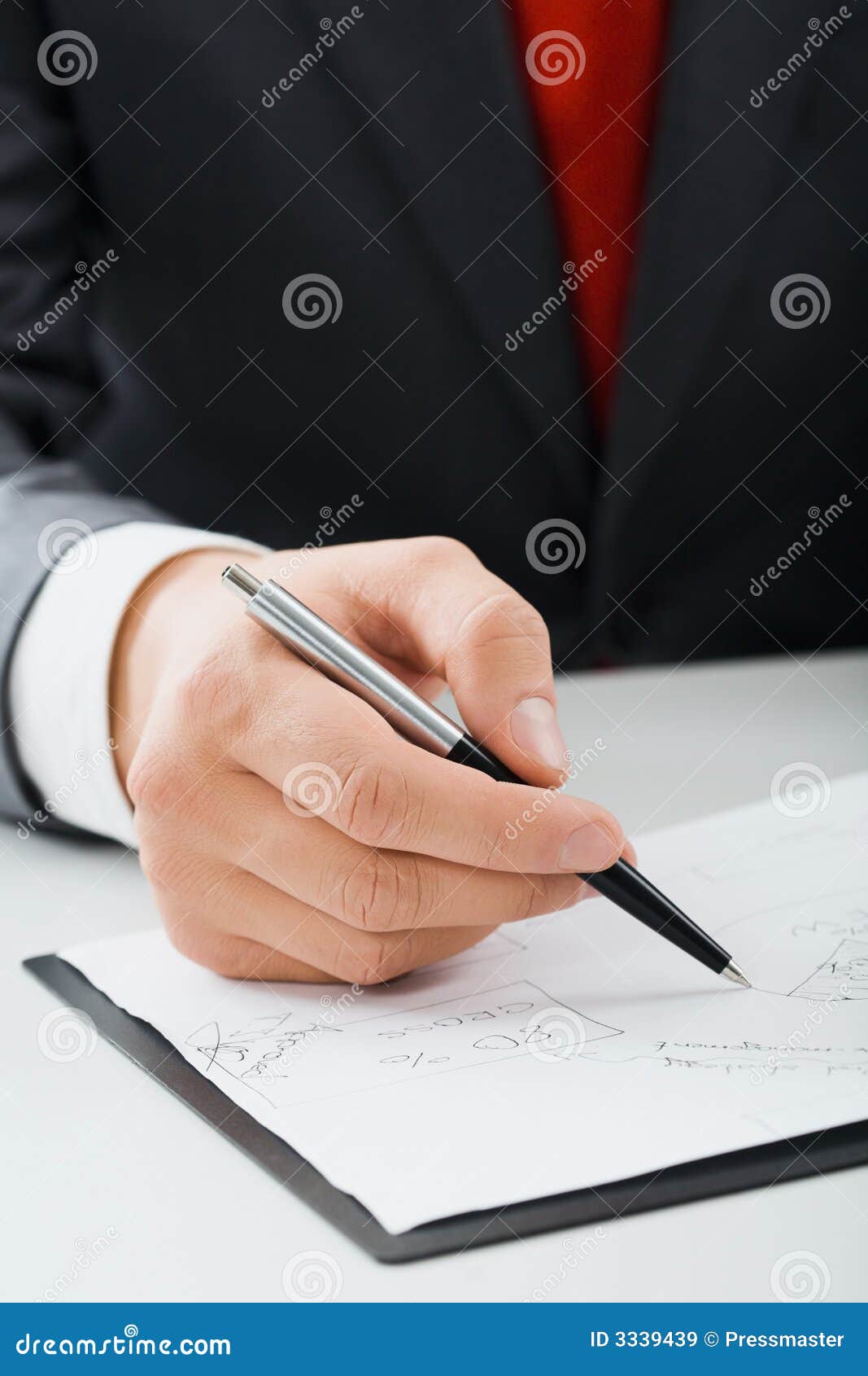 Male hand writing stock image. Image of career, closeup - 3339439