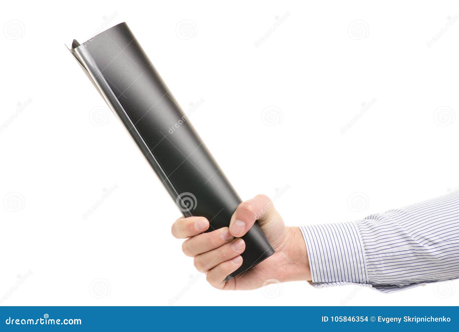 Male hands black folder stock photo. Image of binder - 105846354