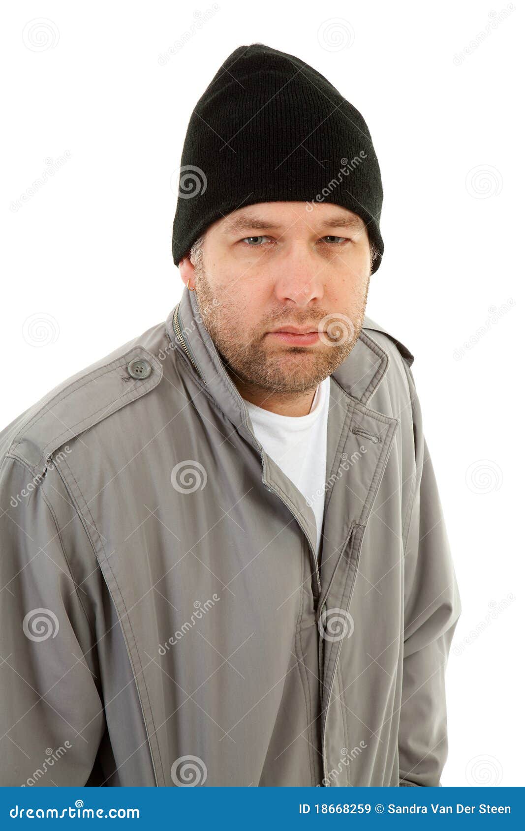 Male homeless tramp stock image. Image of people, hopelessness - 18668259