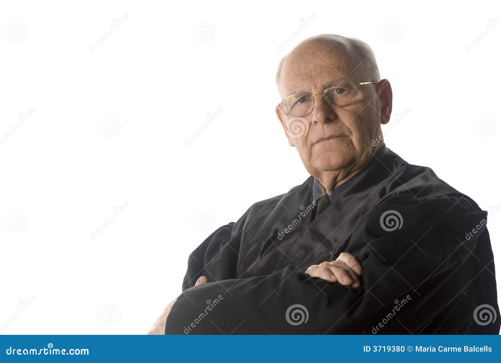 Male judge portrait stock photo. Image of robe, legal - 3719380