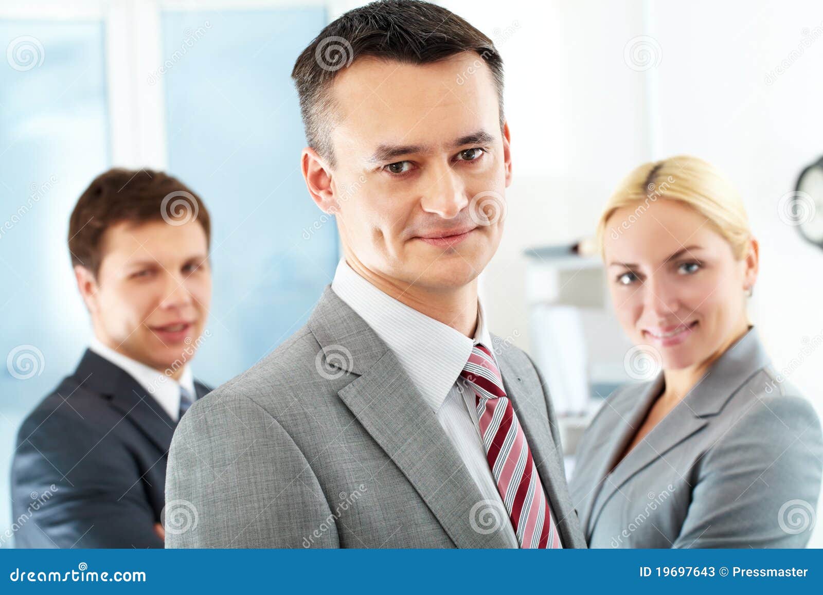 Male leader stock image. Image of caucasian, foreground - 19697643