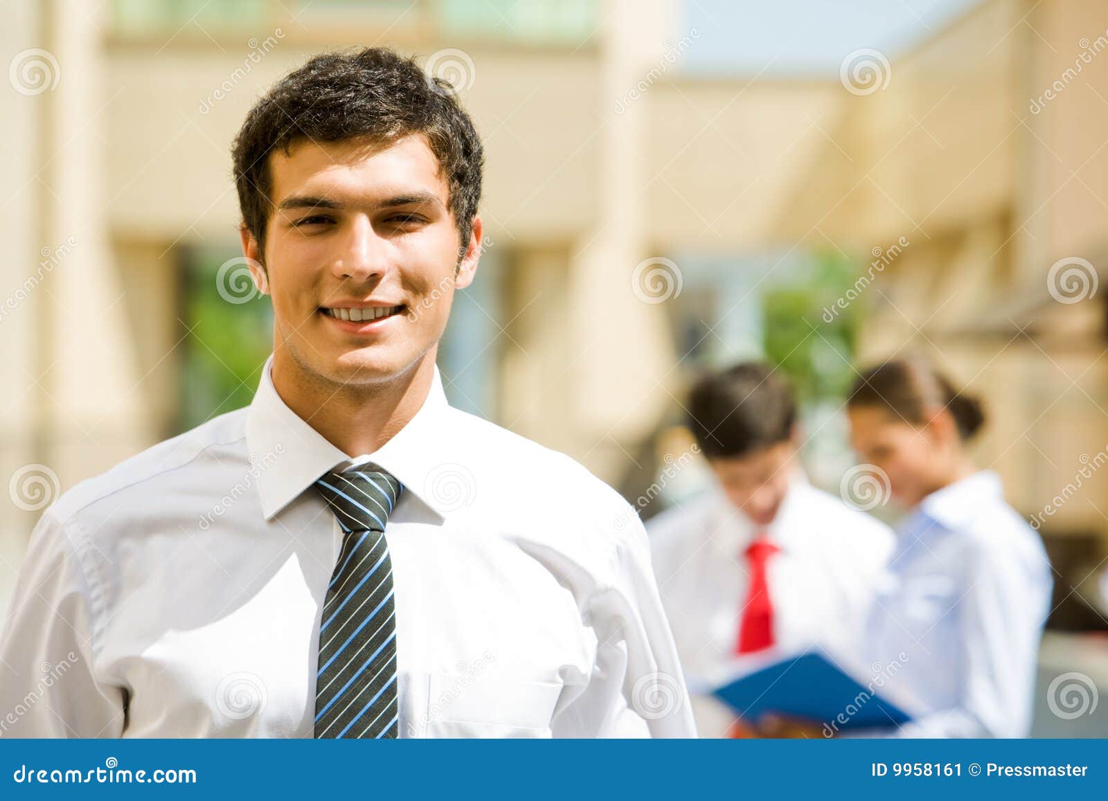 Male leader stock image. Image of achievement, career - 9958161