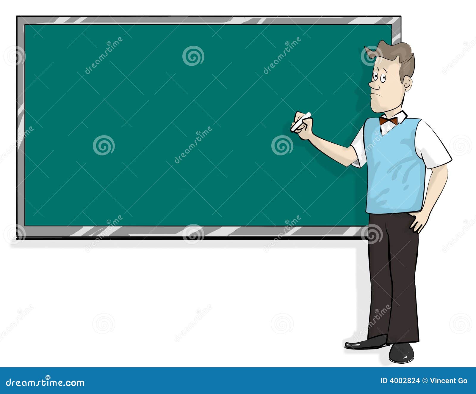 Male lecture stock illustration. Illustration of writing - 4002824
