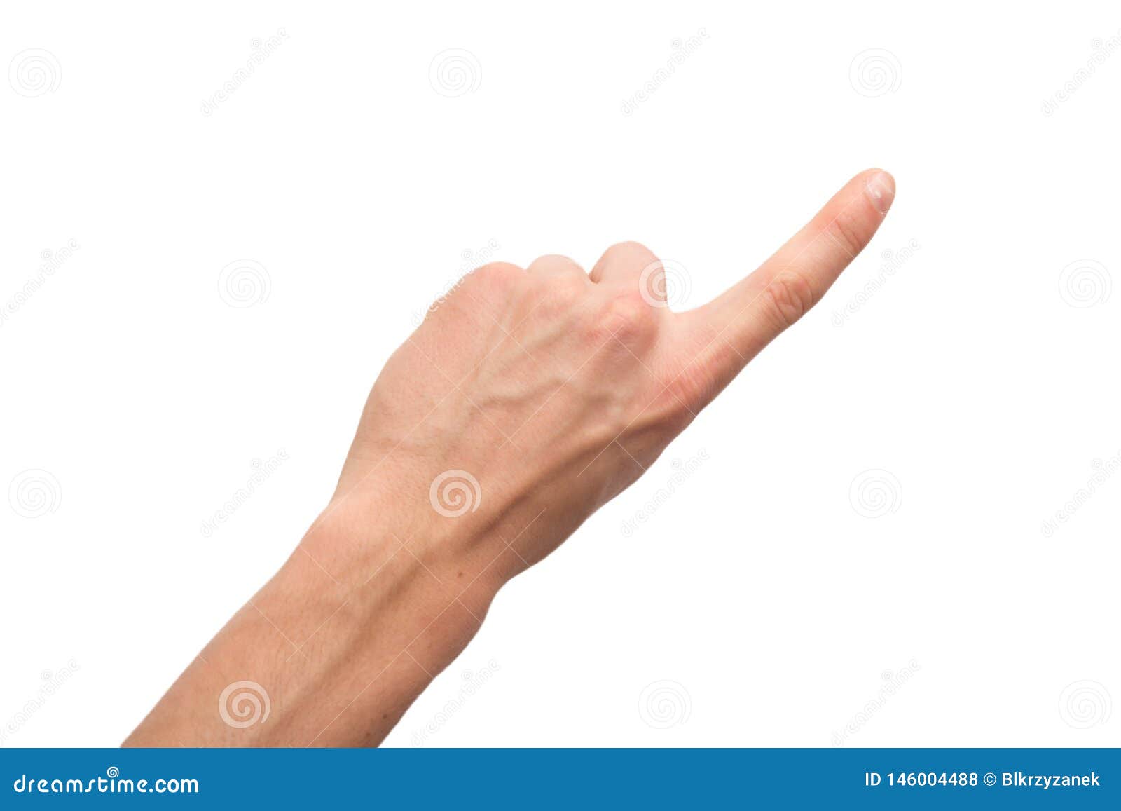 Male Left Hand Counting Isolated Stock Photo - Image of isolation, palm ...