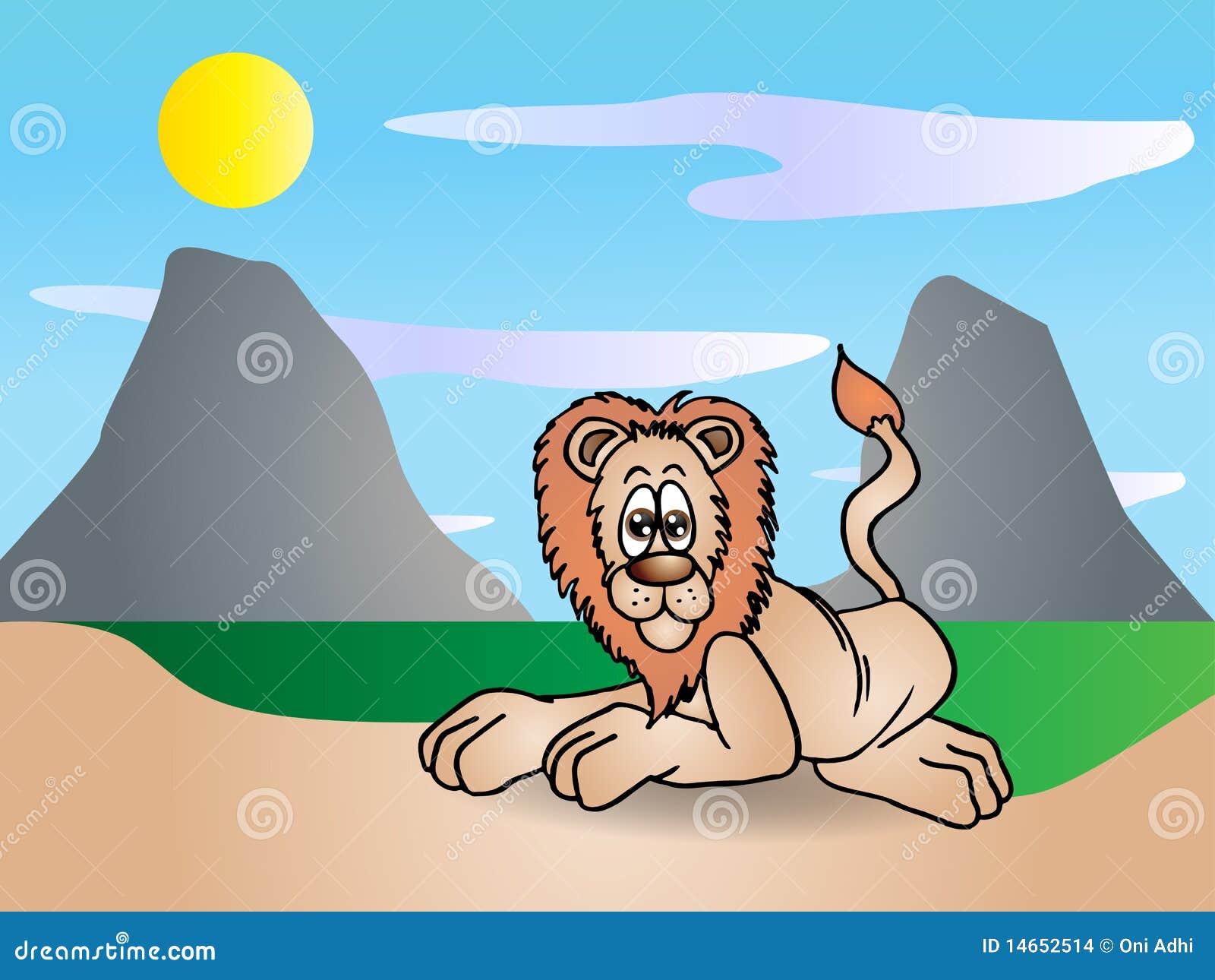 Male Lion Attacking, Isolated, Wildlife, Nature Stock Photography ...