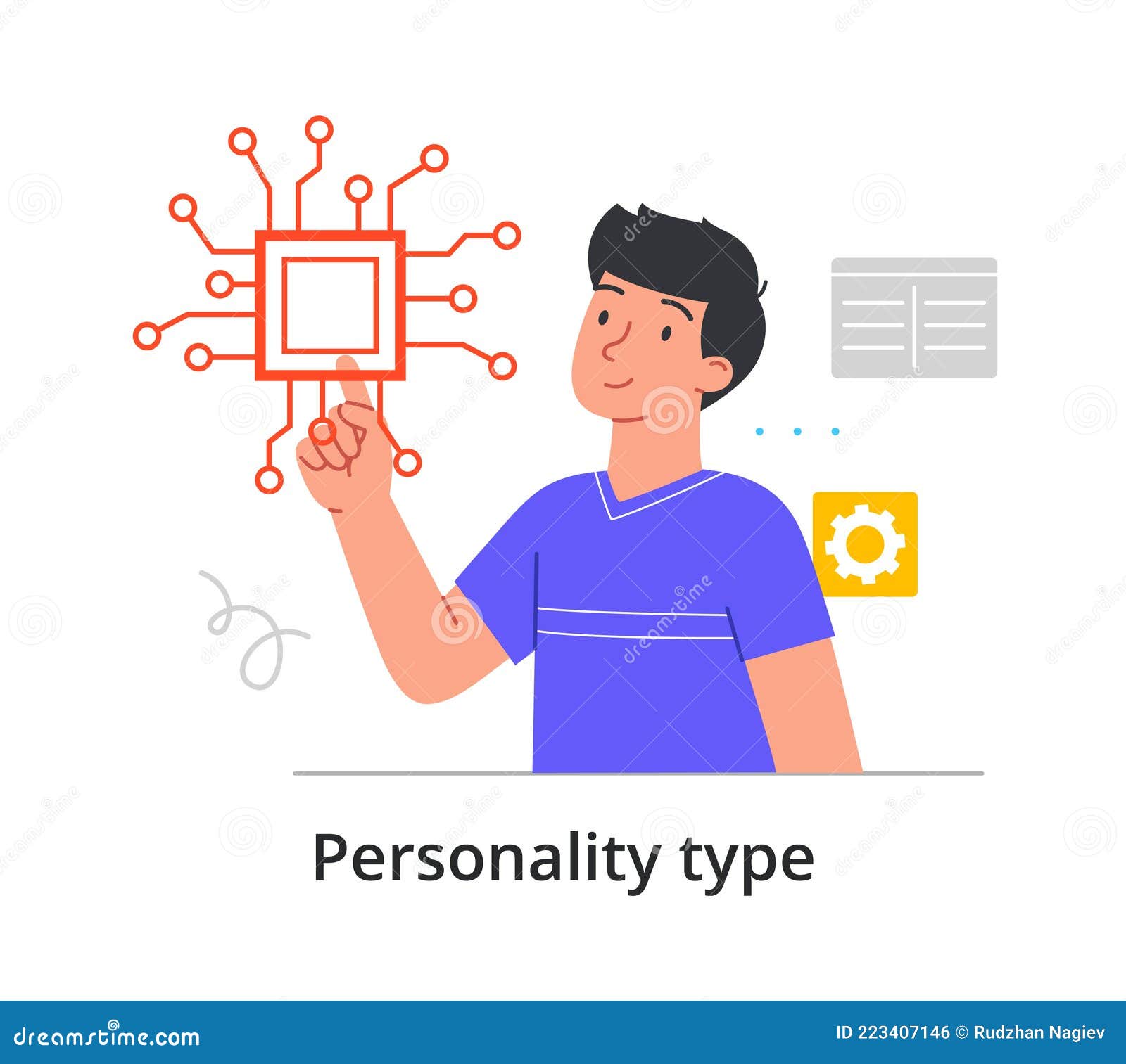 Microelectronics Engineer Designing New Chips Royalty-Free Stock ...