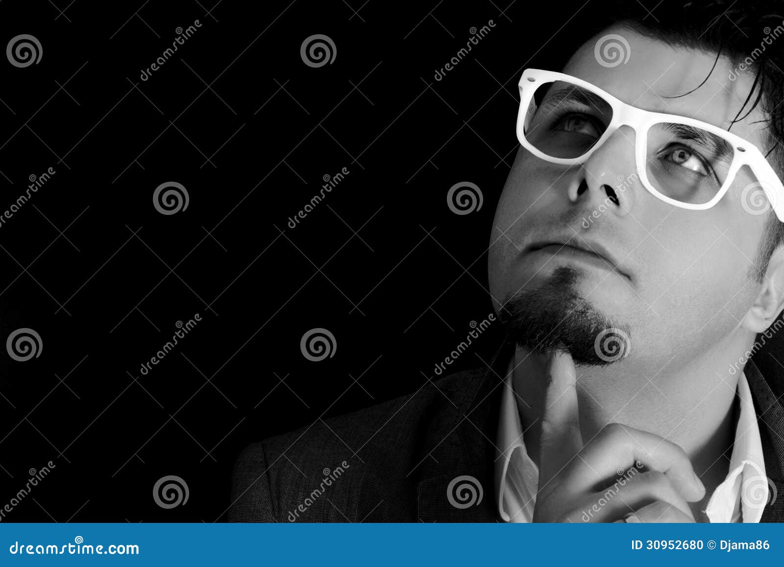 Male mind stock photo. Image of black, camera, expressing - 30952680