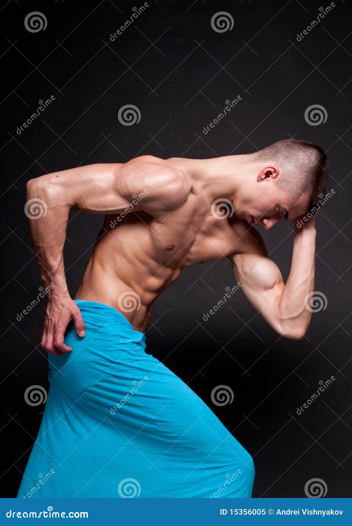 Male model stock image. Image of biceps, sportsmen, handsome - 15356005