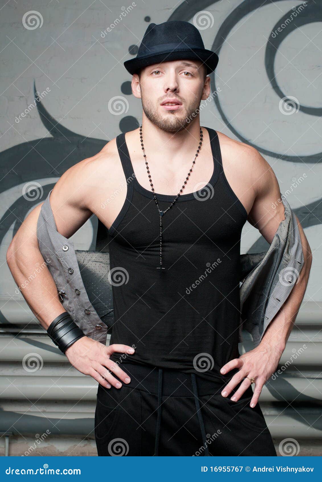 Male model stock image. Image of strength, muscular, bodybuilder - 16955767