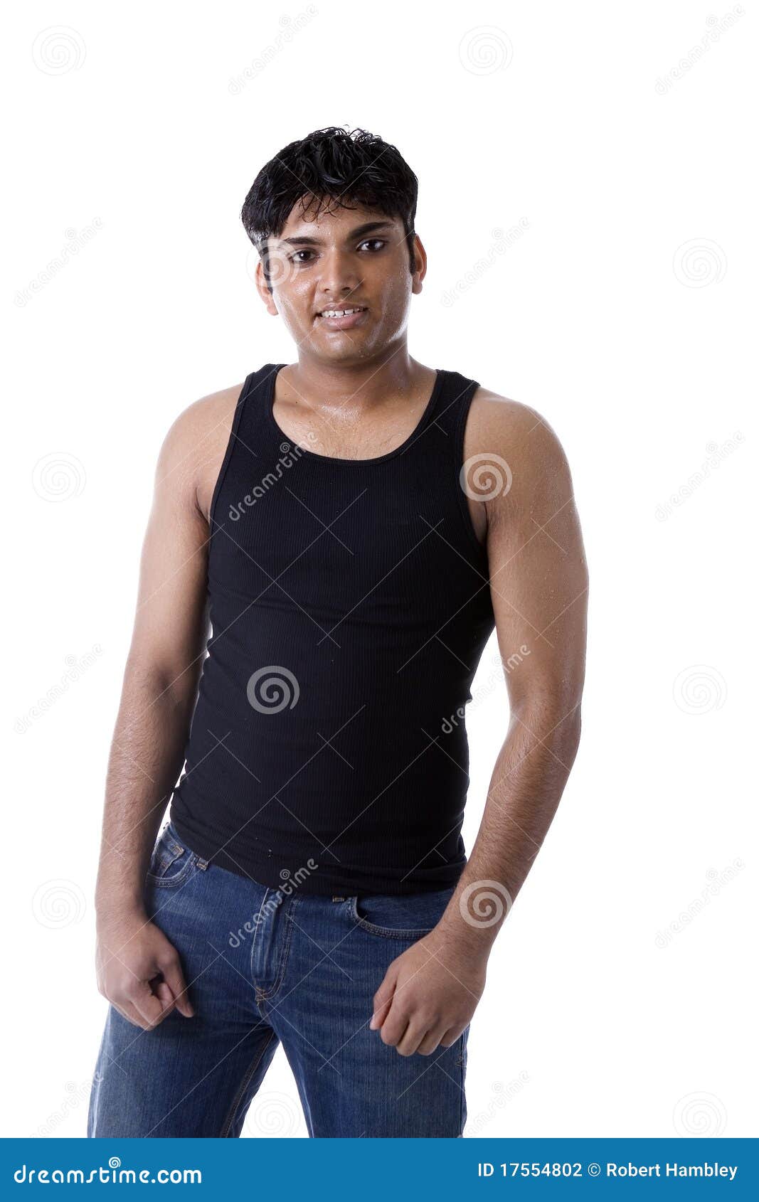Male Model stock photo. Image of adult, ethnic, sweating - 17554802