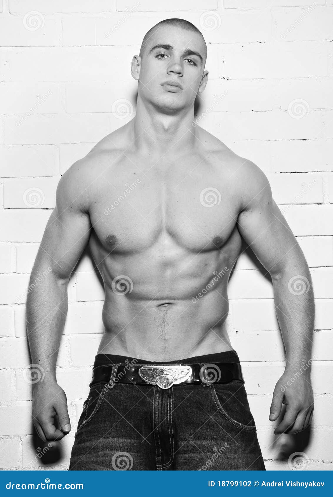 Male model stock photo. Image of sportsmen, strong, athletic - 18799102