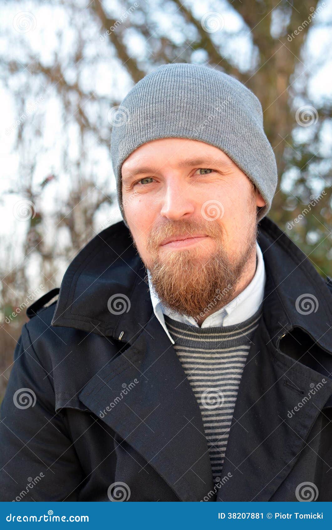 Male model with a beard stock image. Image of casual - 38207881