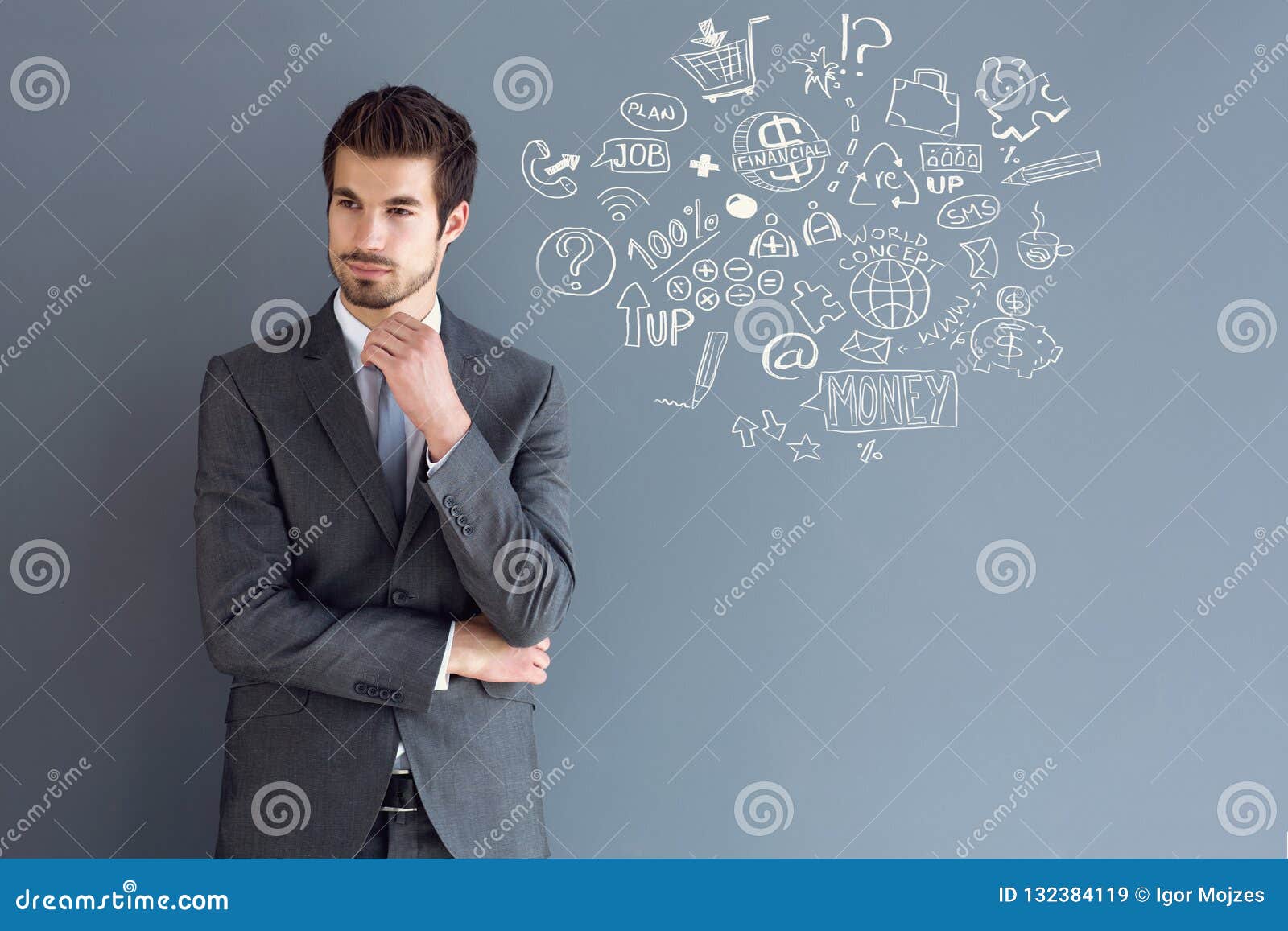 Male model posing stock image. Image of impressive, glamour - 132384119