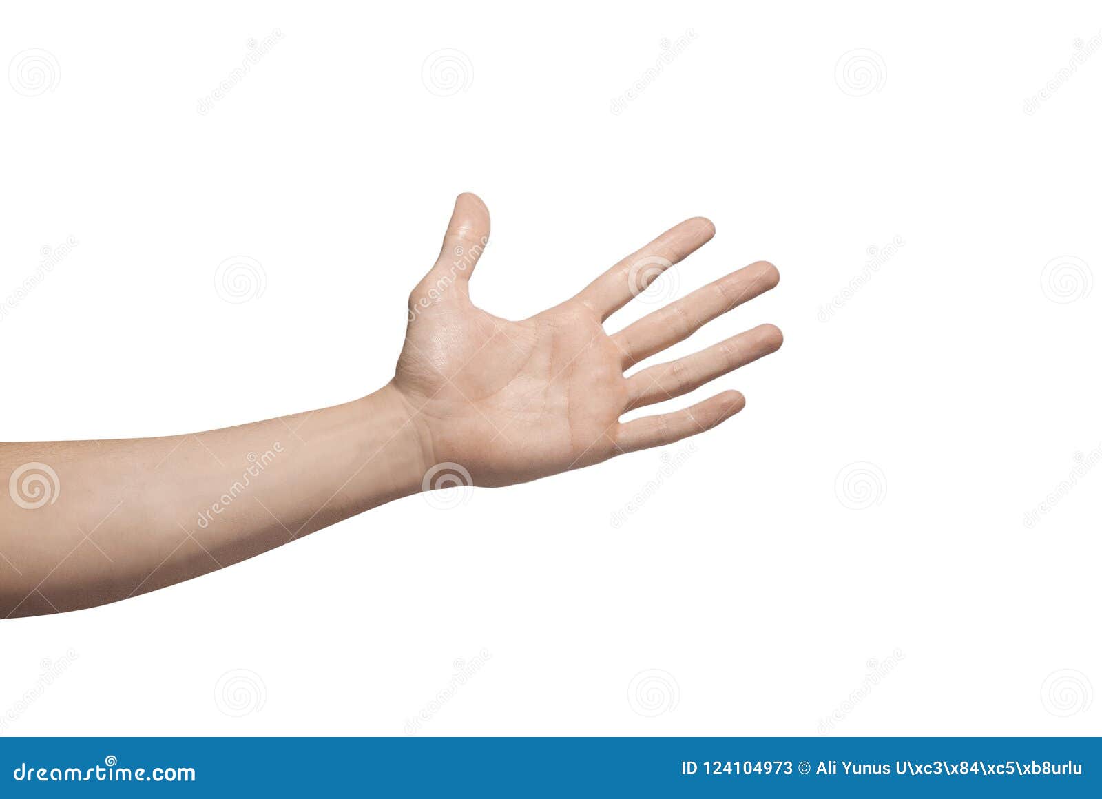 One Hand Gestures stock image. Image of palm, okey, white - 124104973