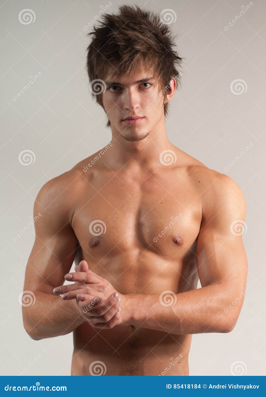 Male model stock photo. Image of biceps, strong, expression - 85418184