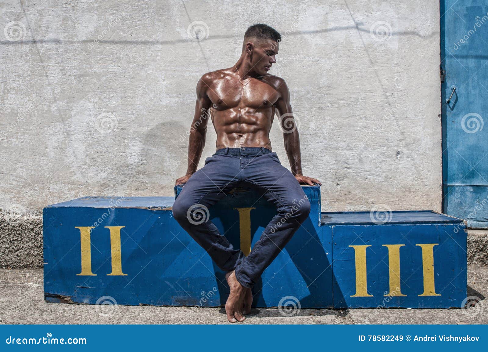 Male model stock image. Image of abdominal, masculinity - 78582249