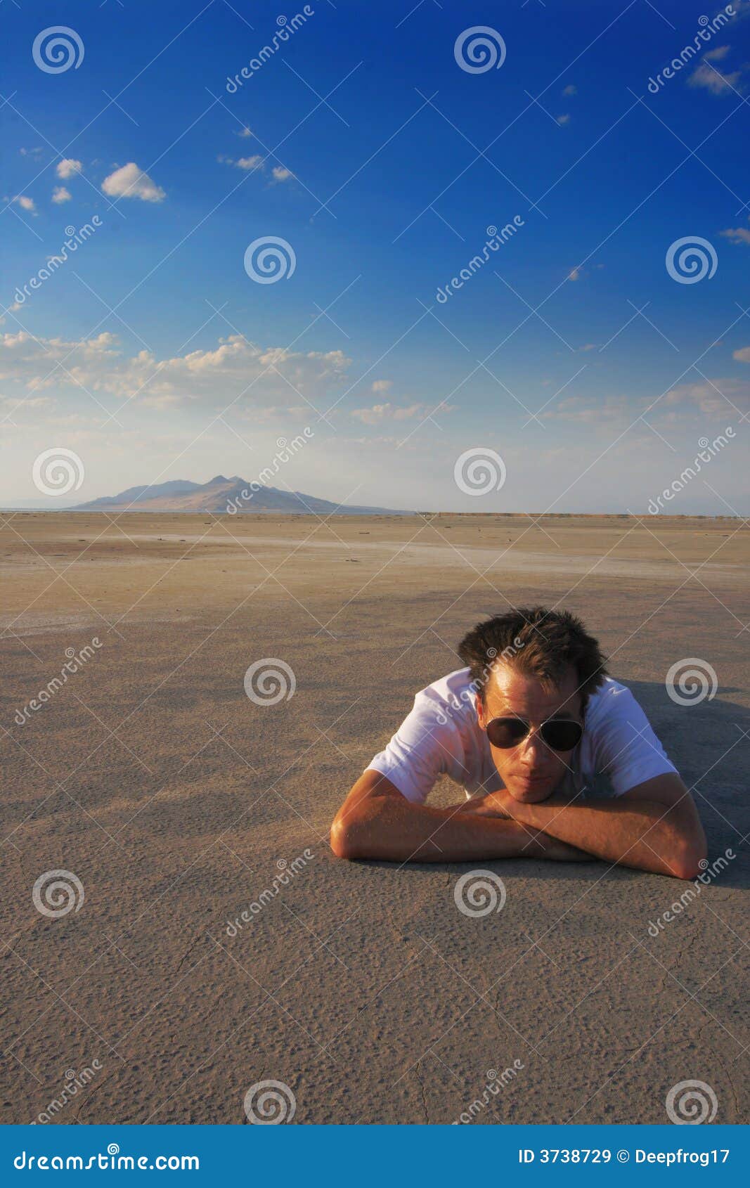 Male Model Thinking Picture. Image: 3738729