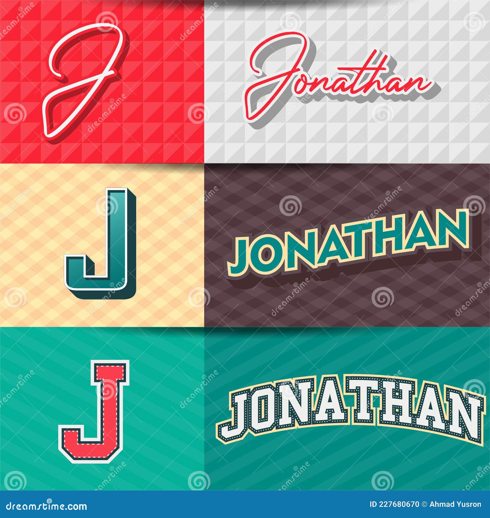 Jonathan Font. Elegant Alphabet Letters Font And Number Cartoon Vector ...