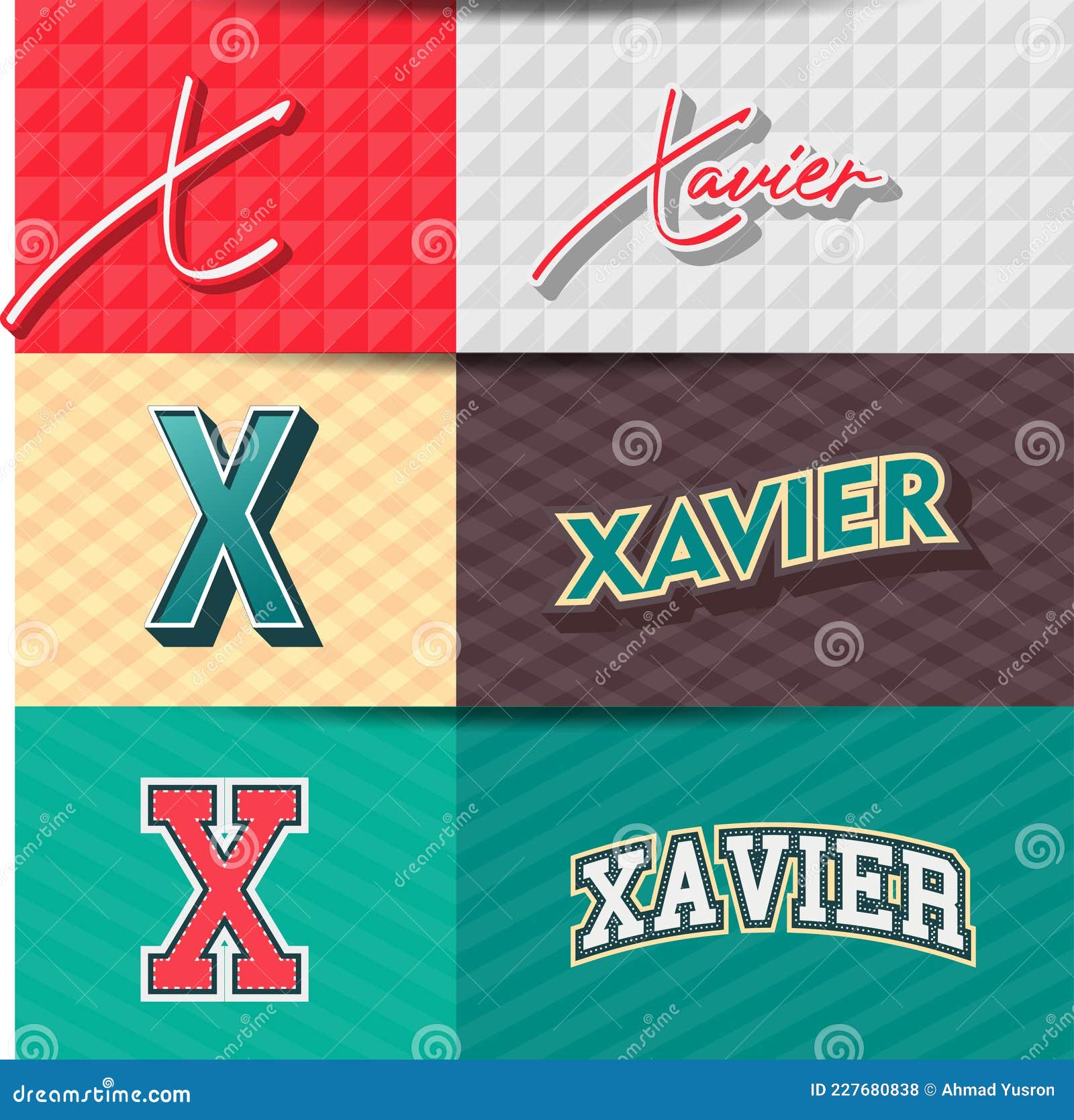Xavier Male Name Street Art Design. Graffiti Tag Xavier. Vector Art ...