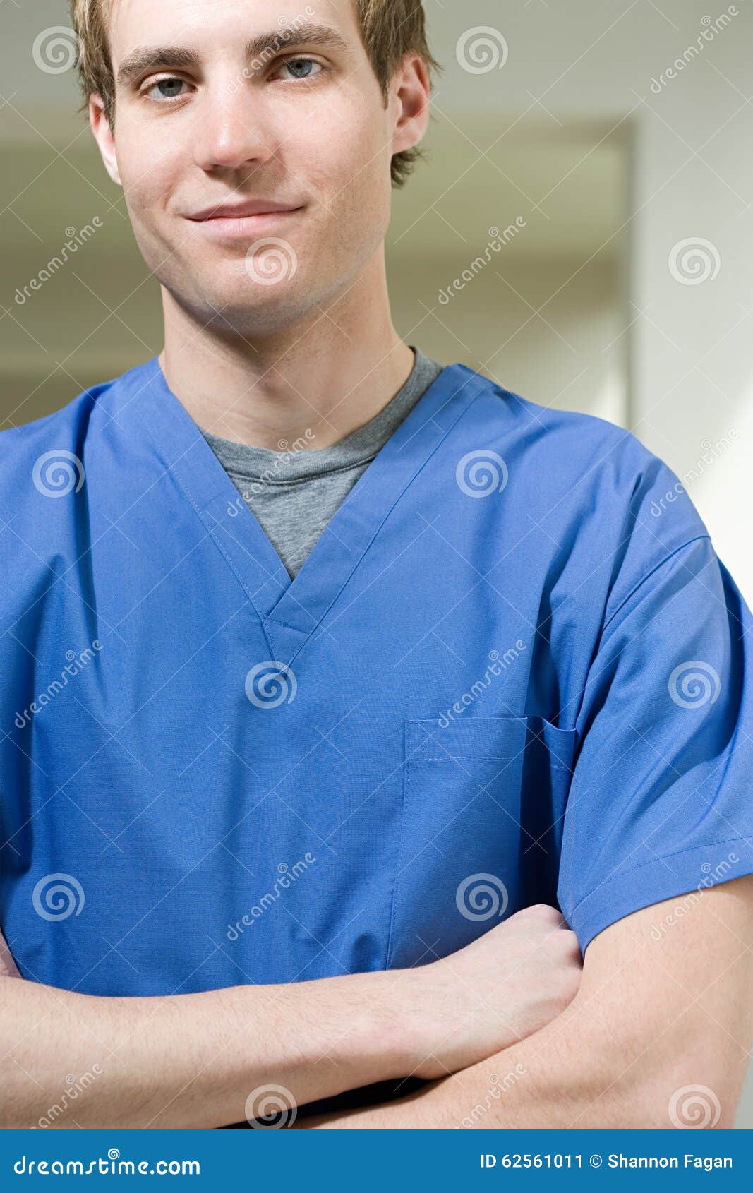 Male nurse stock image. Image of medical, authority, caucasian - 62561011