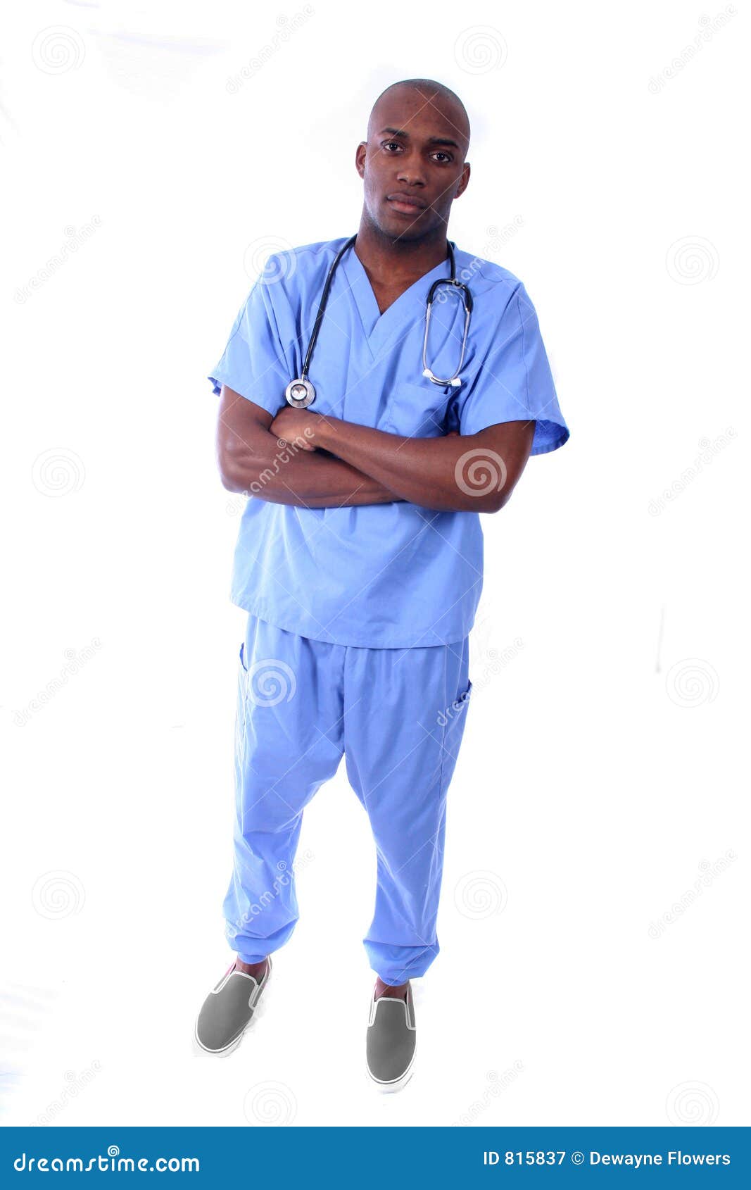 Male Nurse stock image. Image of nurse, pulse, africanamerican - 815837