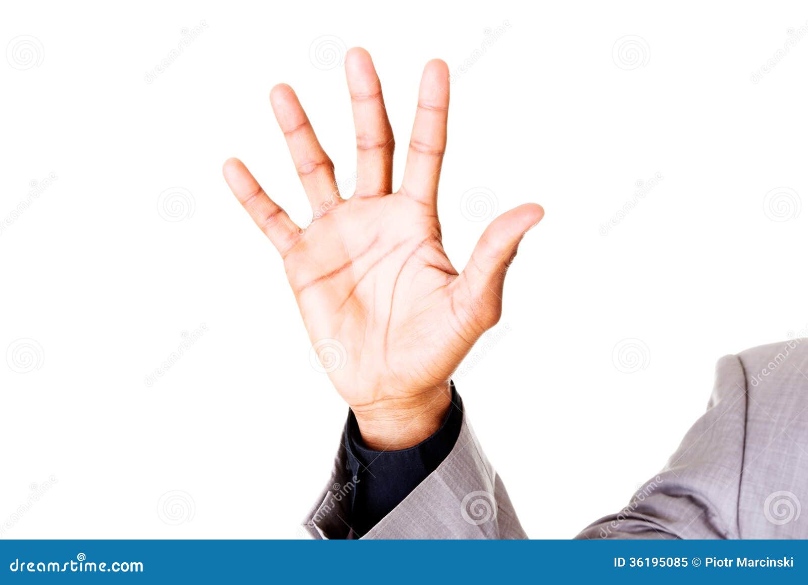 Male Open Hands, Palms. Closeup Stock Image - Image of hello, adult ...