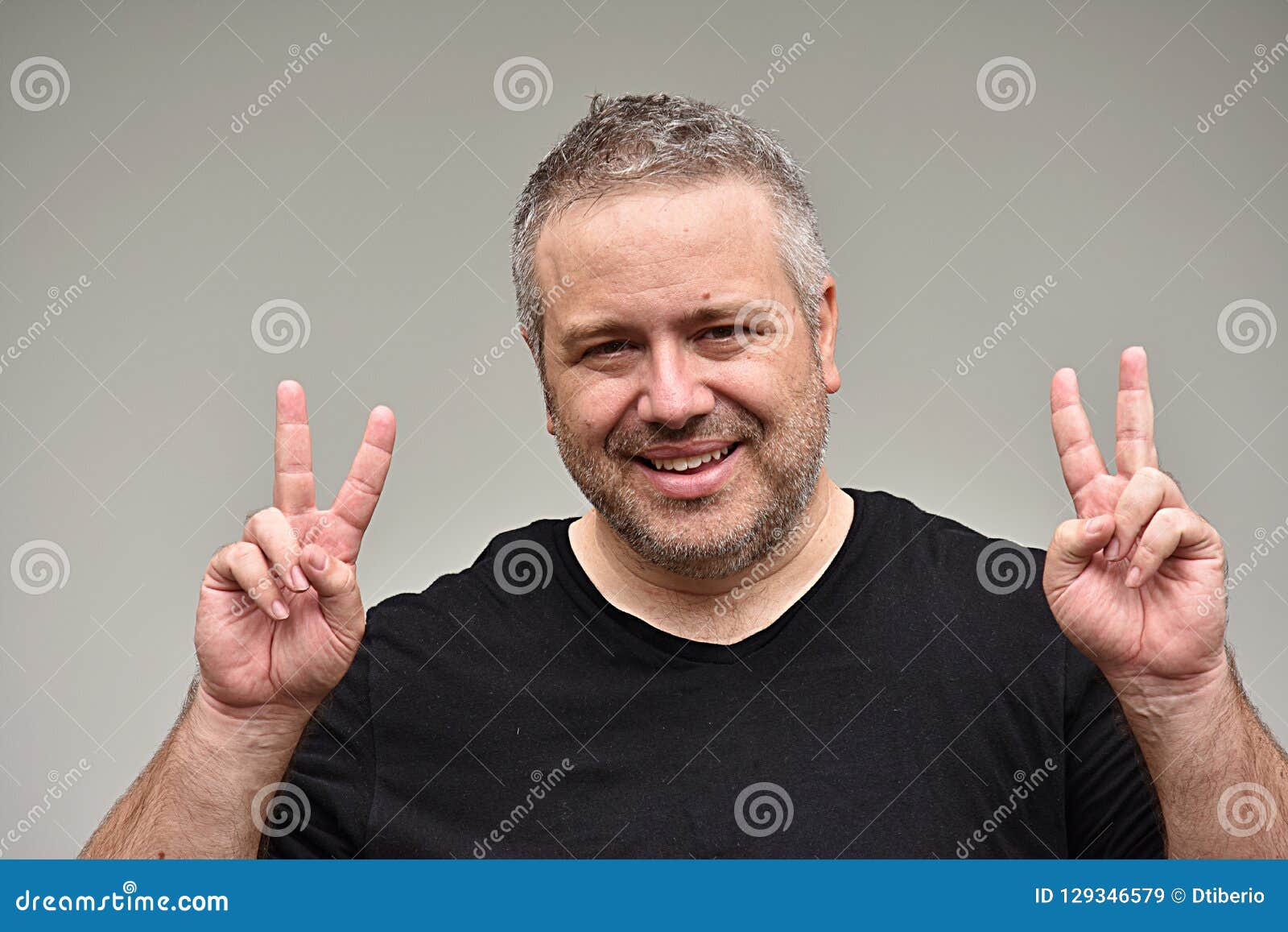 Male and Peace Sign stock image. Image of sign, males - 129346579