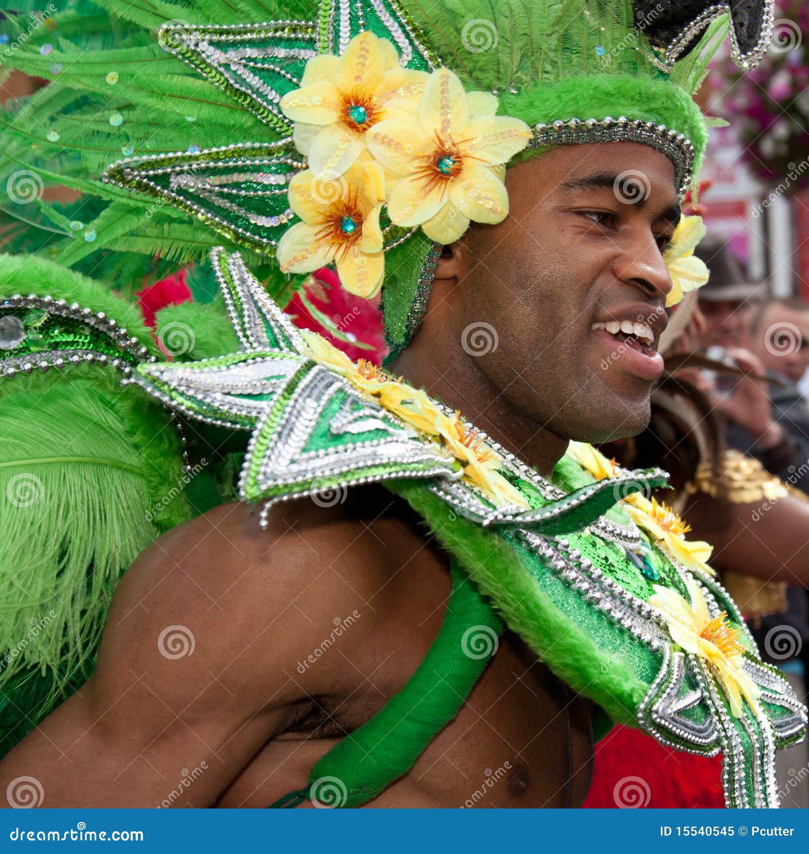 Male Performer in the 2009 Notting Hill Carnival Editorial Image ...