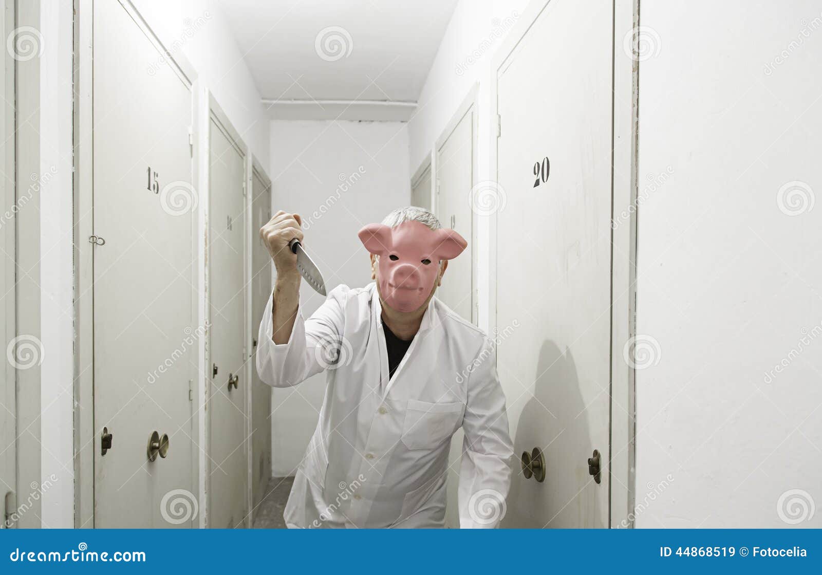 Male pig knife stock image. Image of kidnapping, masked - 44868519
