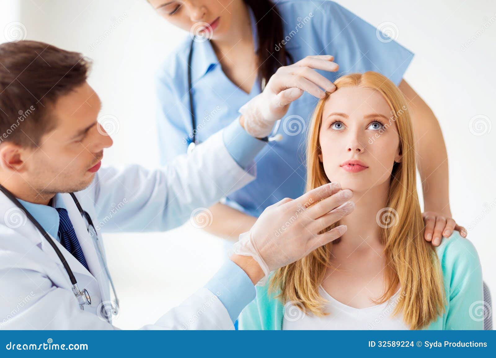 Male Plastic Surgeon with Patient Stock Photo - Image of cosmetology ...