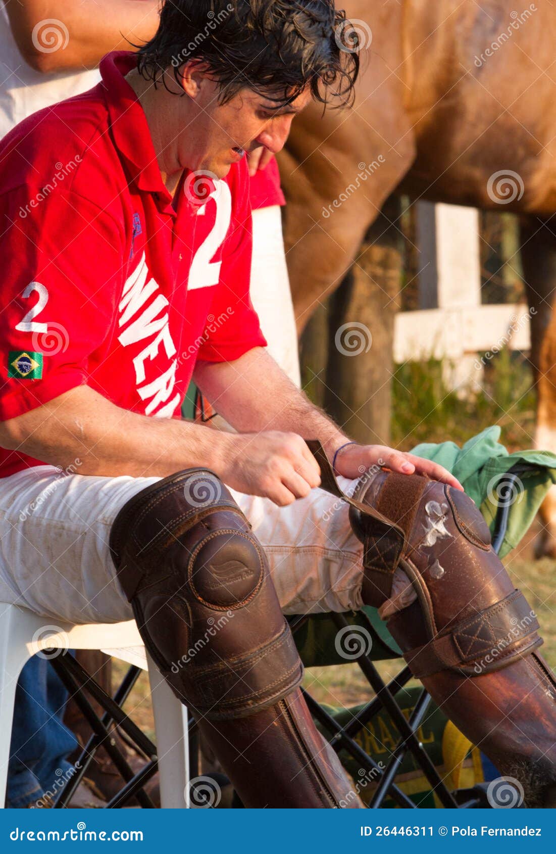 Male polo player editorial photo. Image of male, compete - 26446311