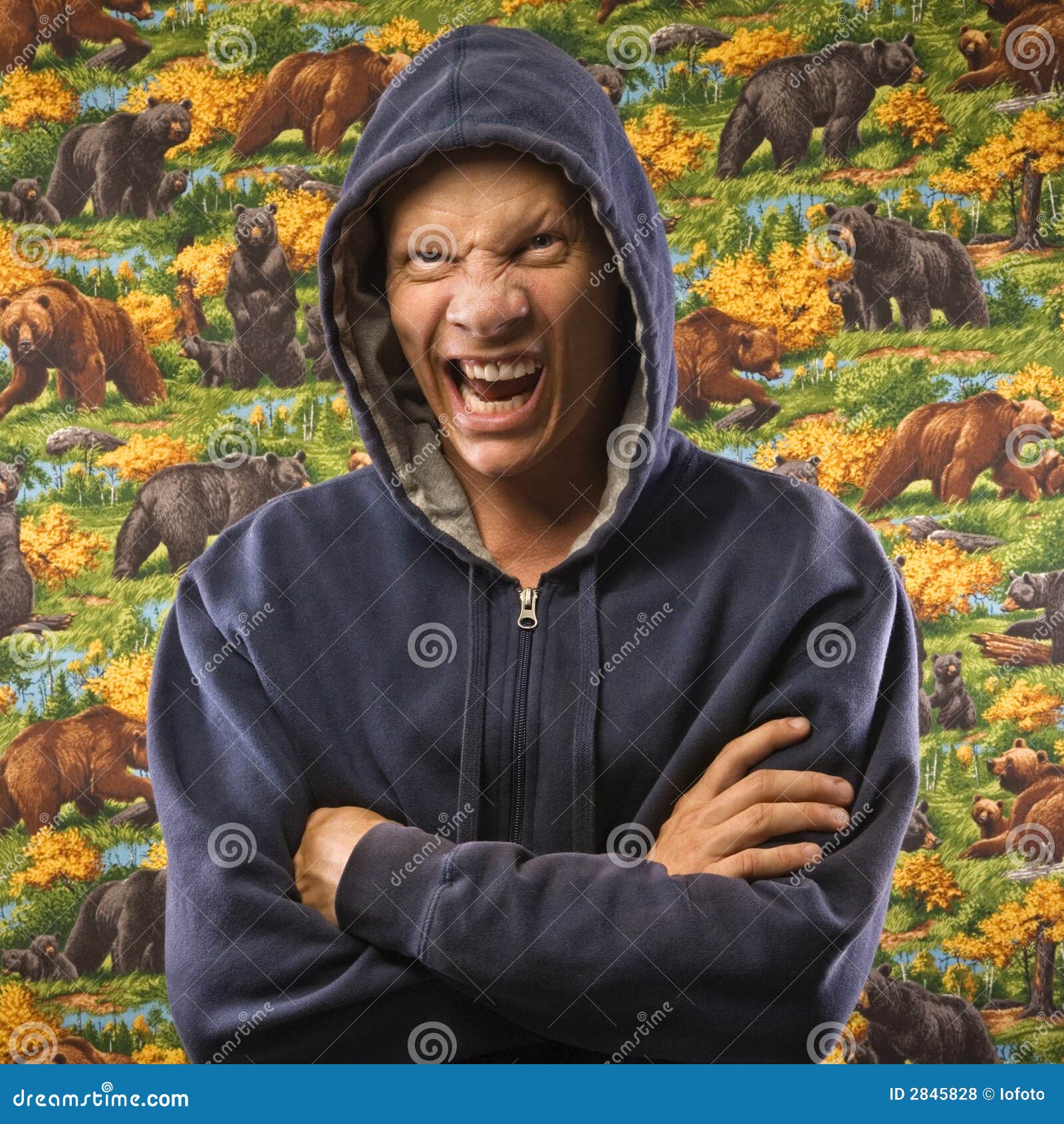 Male portait. stock photo. Image of color, square, person - 2845828