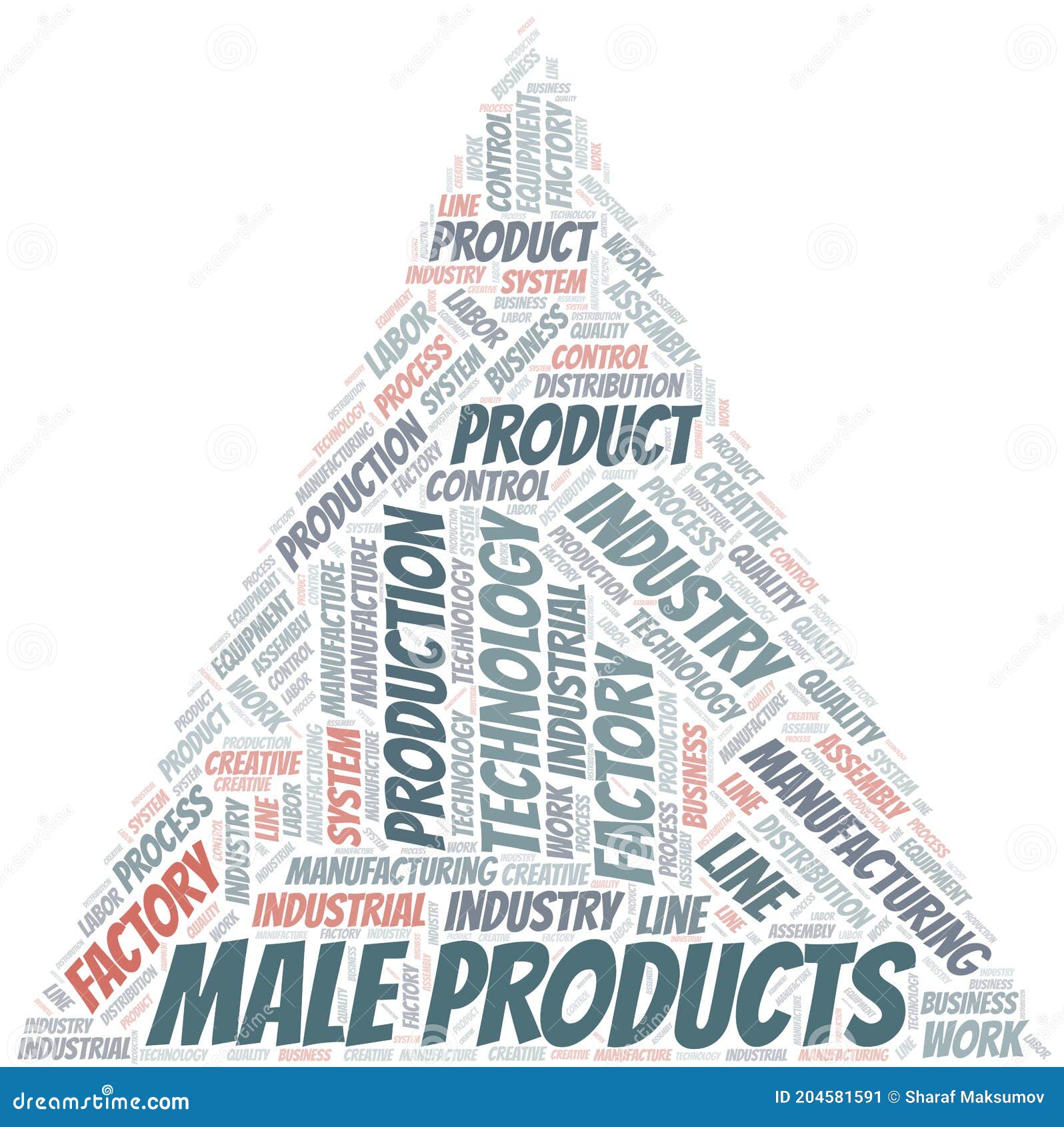Male Products Word Cloud Create with Text only. Stock Illustration ...